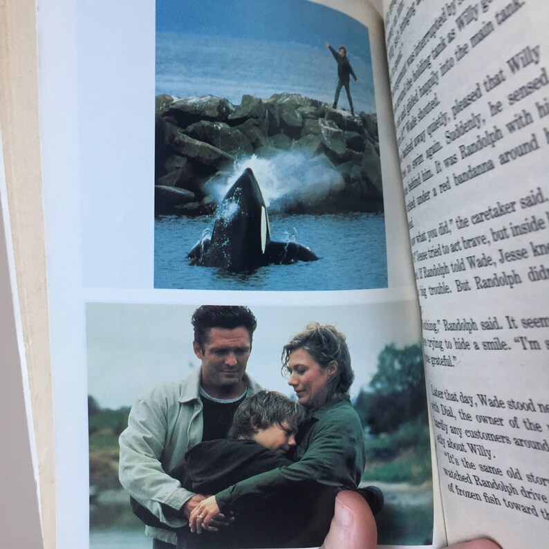 1993 FREE WILLY Novelization Based on the Screenplay Vintage | Etsy