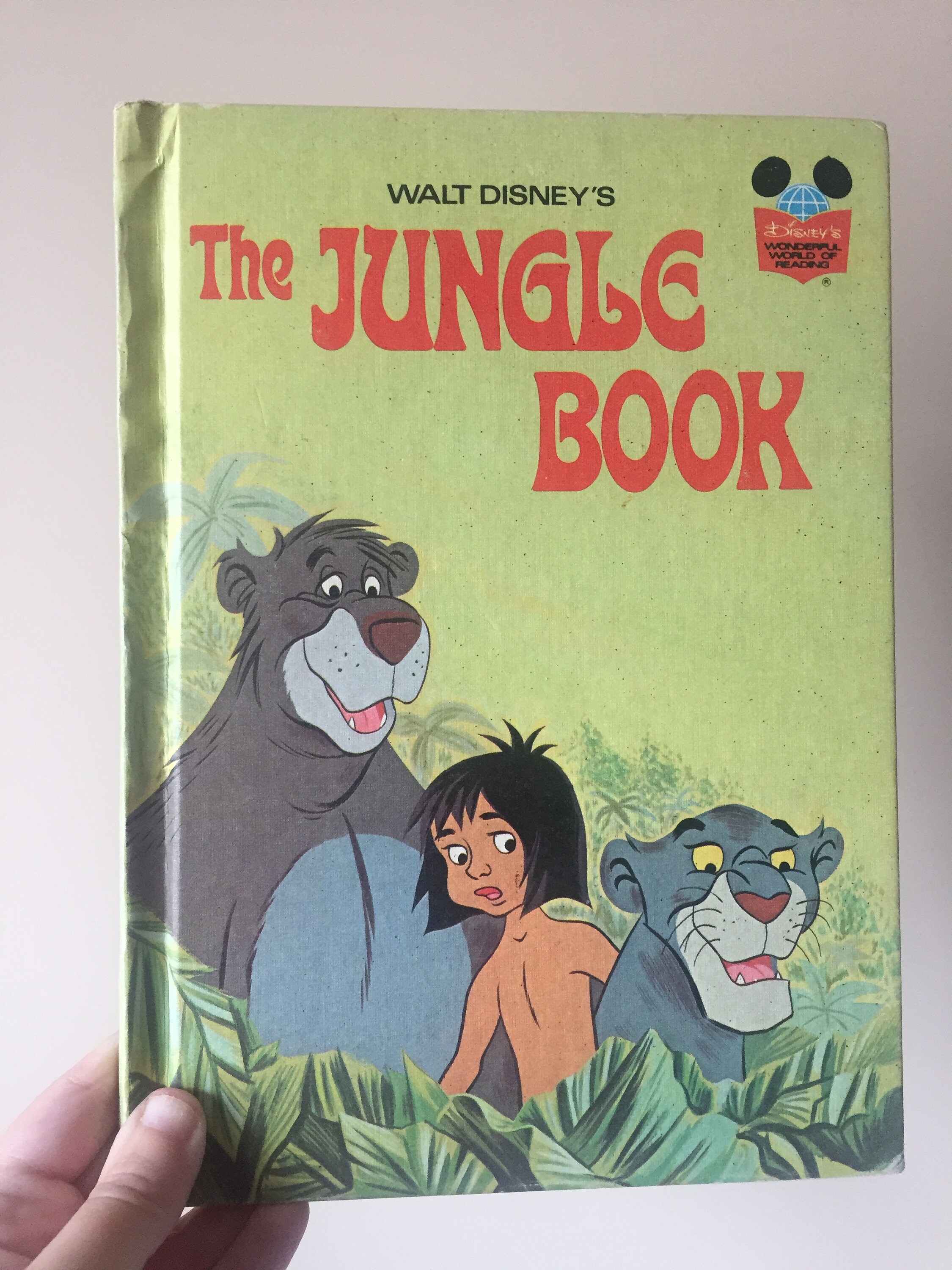 1974 Disney's the Jungle Book Disney's Wonderful World of Reading ...