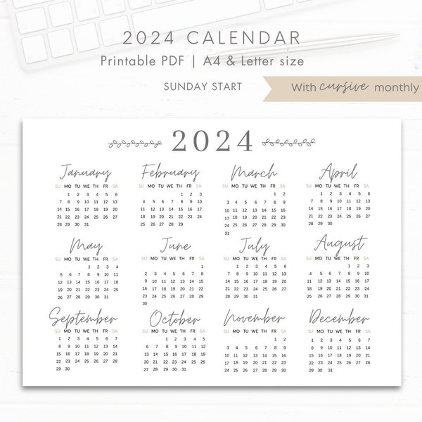 Cursive 2024 - Etsy