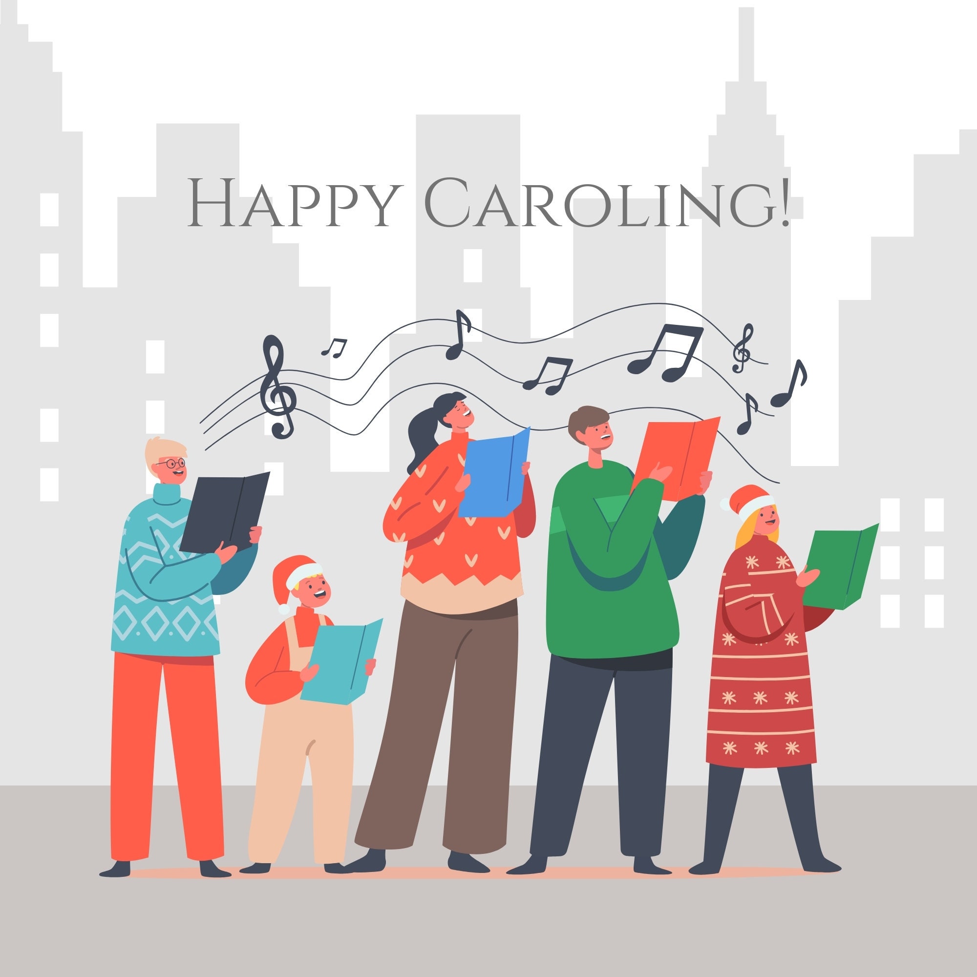 Christmas Carols Songbook Bundle | Printable PDF & Canva Editable ...
