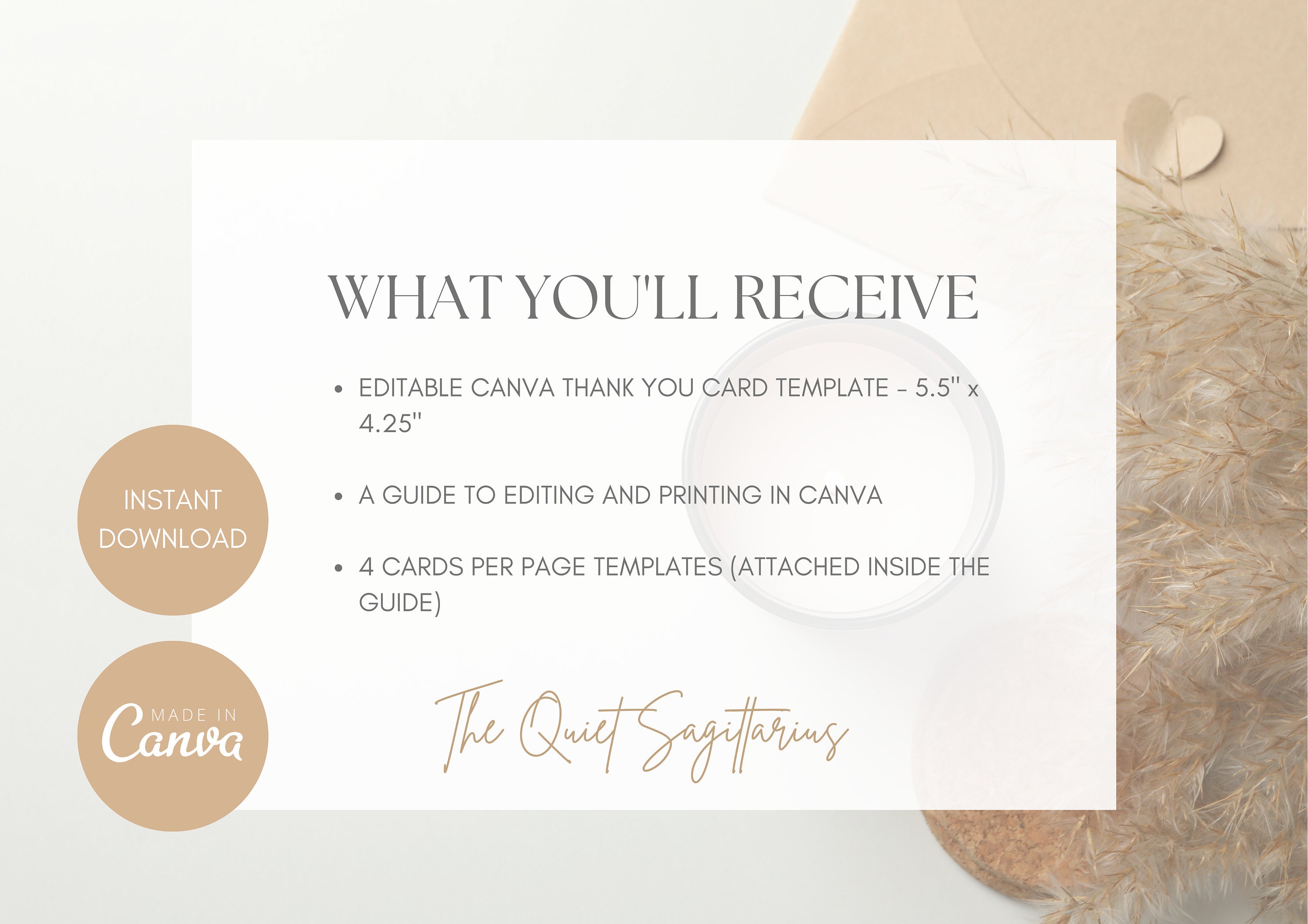 Editable Airbnb Host Thank You Card Template Editable With - Etsy