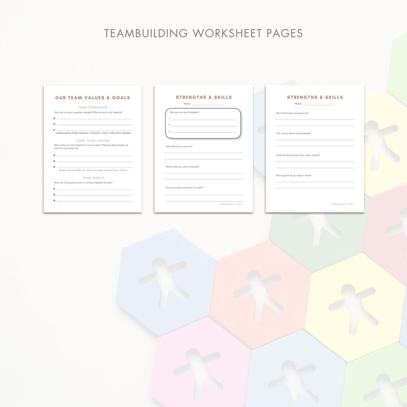 Team Building Worksheets, Get to Know Your Team Printable, Icebreaker ...