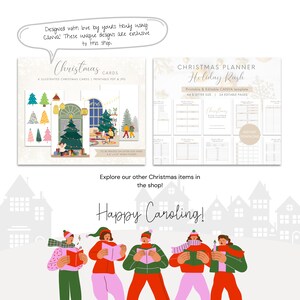 Christmas Carols Songbook Printable PDF | Singalong Caroling Book ...