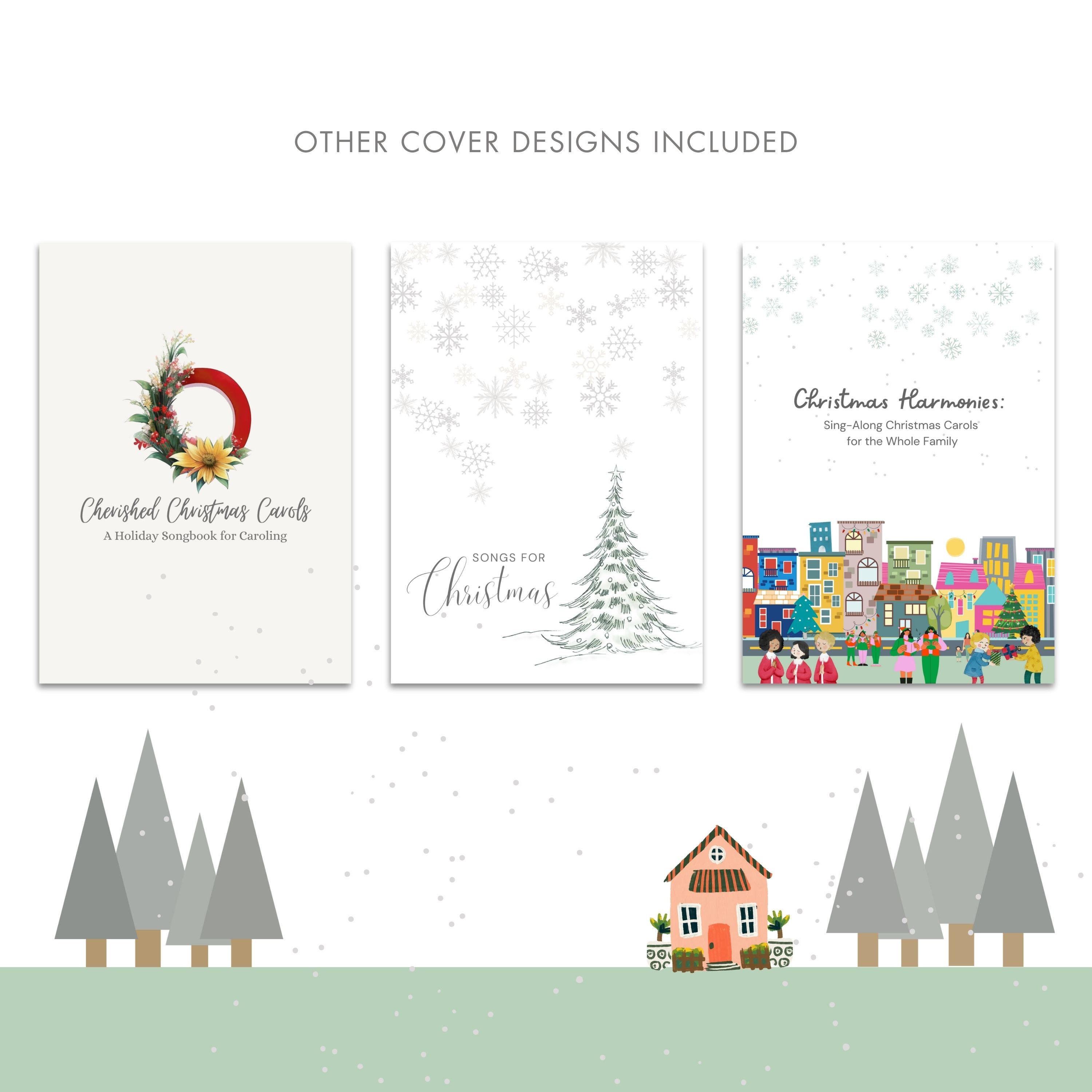 Christmas Carols Songbook Bundle | Printable PDF & Canva Editable ...