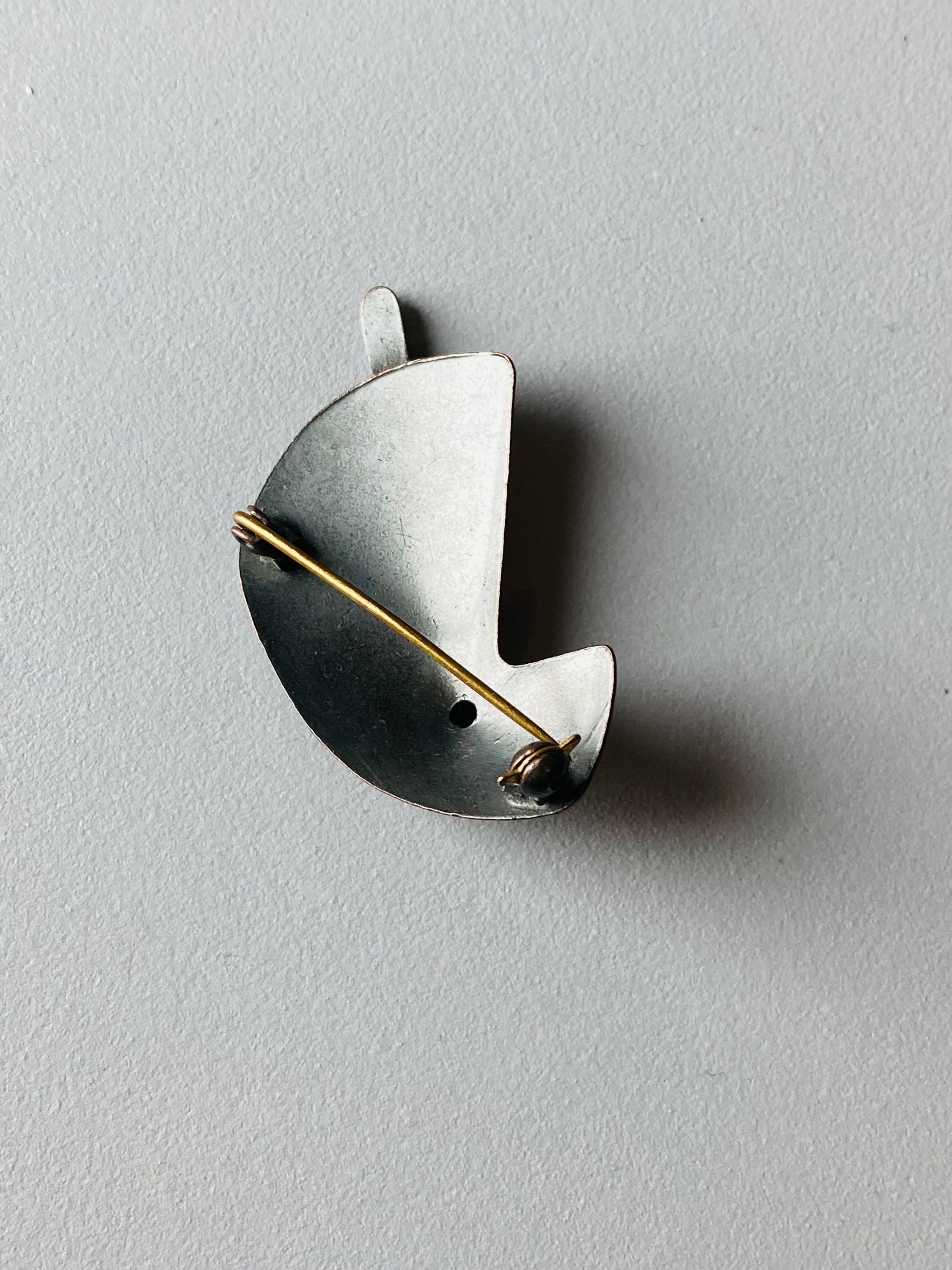 A Modernist / Mid Century Modern Brooch, Made in Germany - Etsy