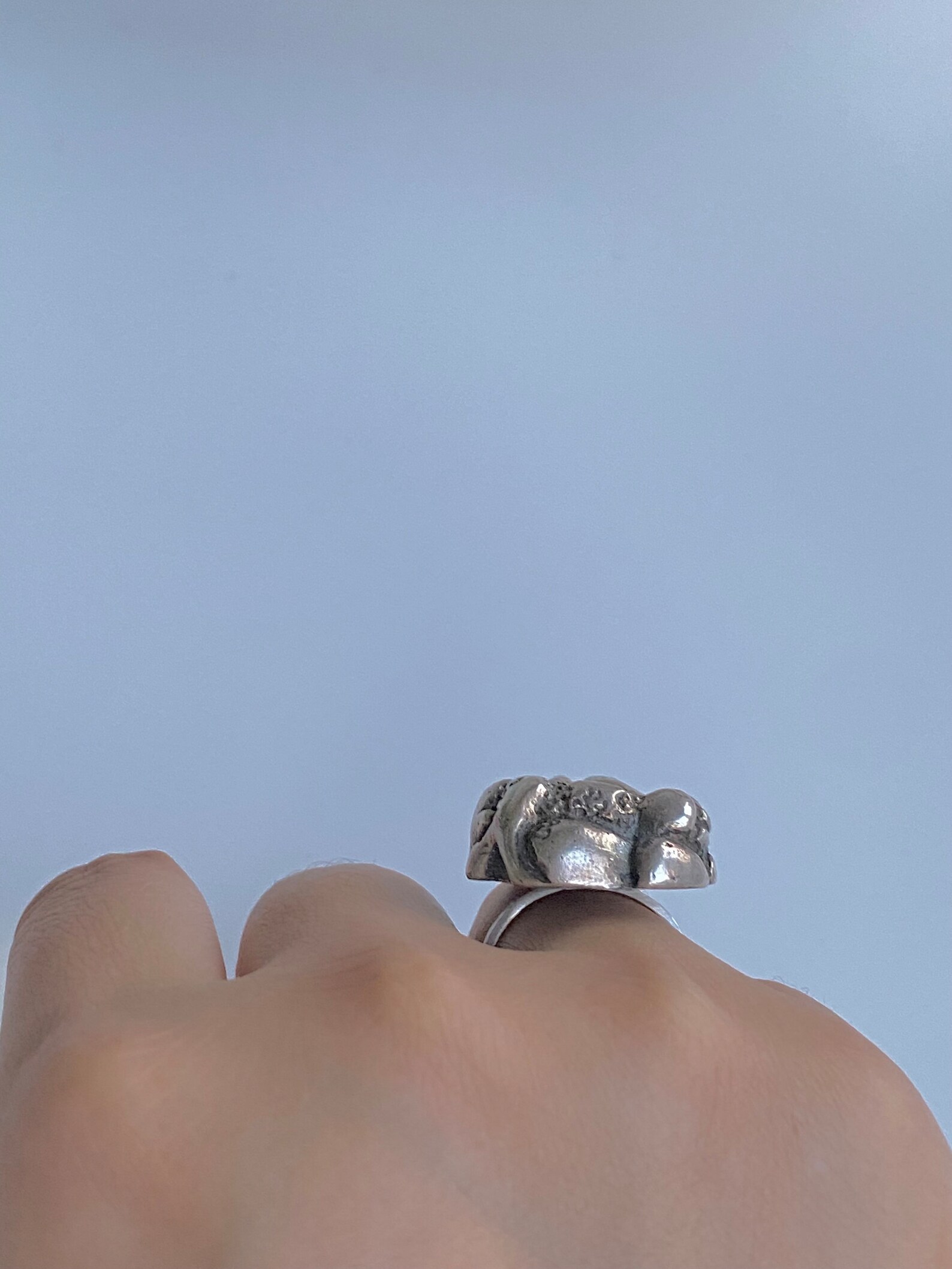 Modernist Finnish Sterling Silver Ring , Made by Finnish Jewelry ...