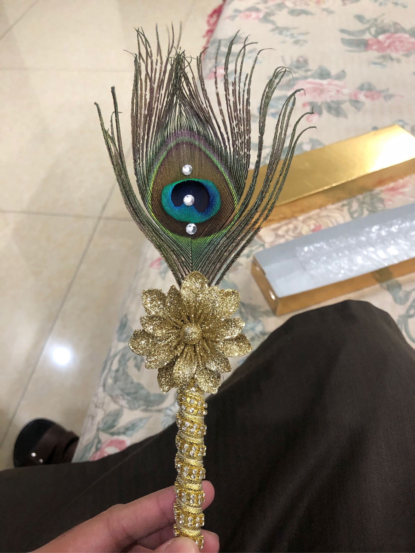 Nikah Pen Peacock Feather Silicon Gel Pen Nikkah - Etsy