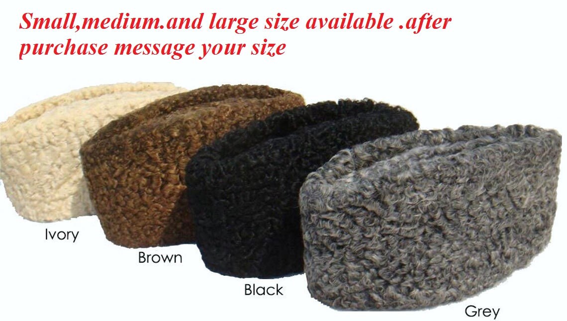 Jinnah Cap Karakul Cap Jinnah Hat Lamb Broadtail Kufi Fur | Etsy