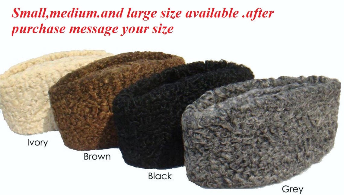Jinnah Cap Karakul Cap Jinnah Hat Lamb Broadtail Kufi Fur - Etsy