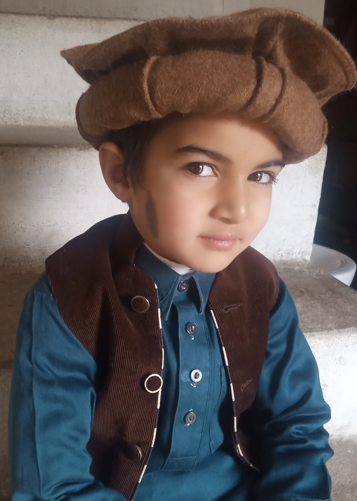 Child pakol hat Best Quality Gift Kuchi Afghan Tribal Chitrali | Etsy