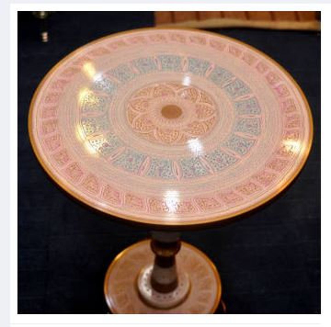 Pakistani Handicraft Truck Art Style Decor Round Coffee Table - Etsy