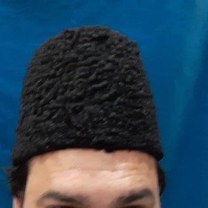 Jinnah Cap Karakul Cap Jinnah Hat Lamb Broadtail Kufi Fur - Etsy