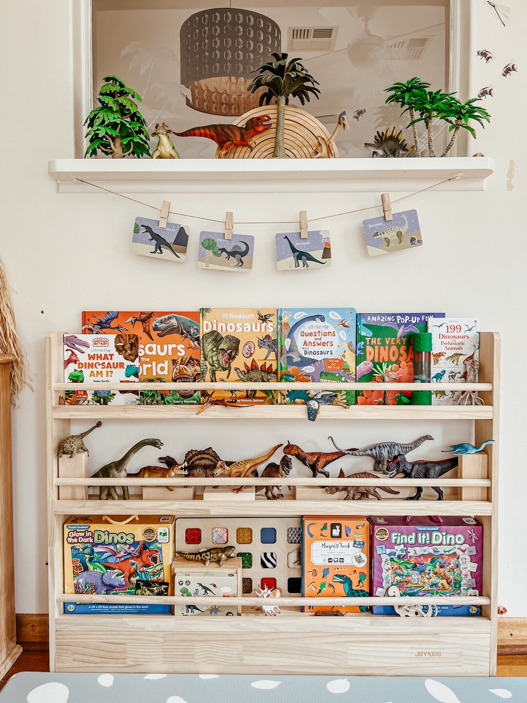 Front Facing Bookshelf With 3 Tier - Etsy Australia