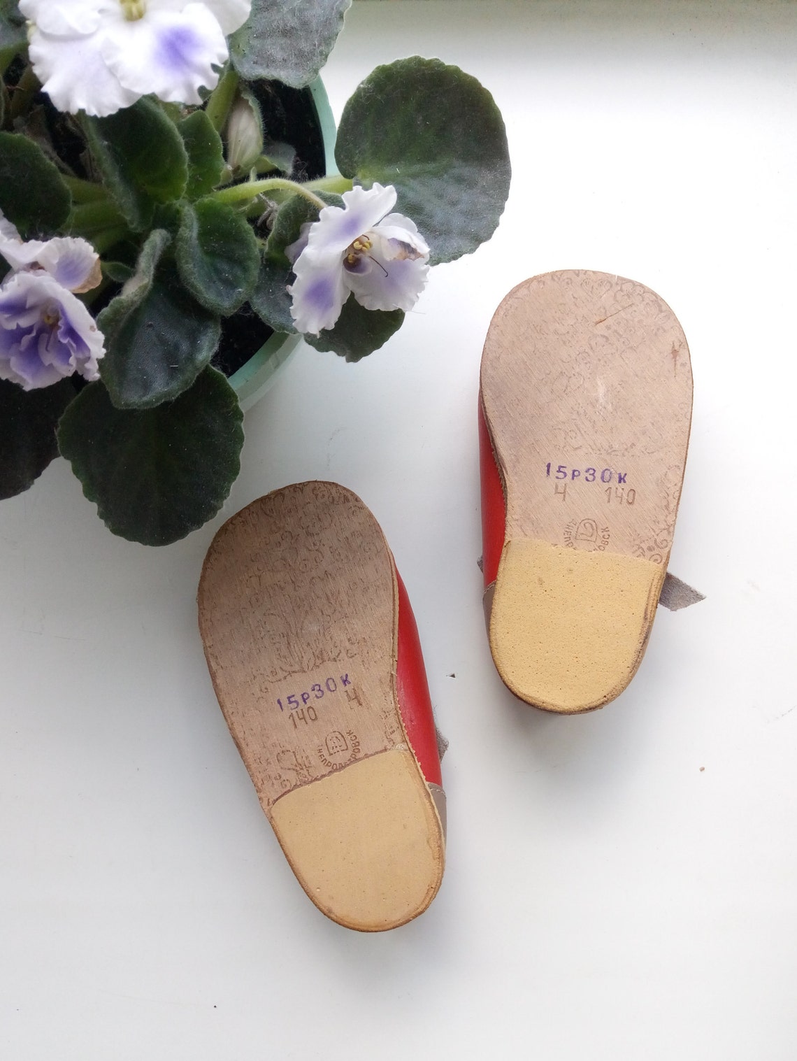 NEW Vintage Soviet Baby Sandals Children's Shoes Red and - Etsy