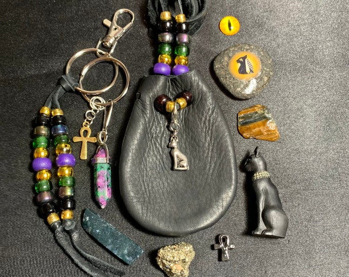 Bastet Spirit Pouch, Bastet Medicine Bag, Bast Spirit Animal, Bastet ...