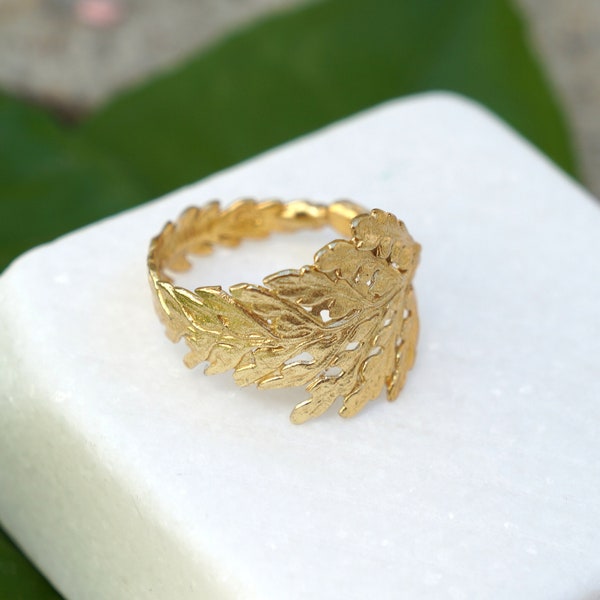 Fern Ring - Etsy