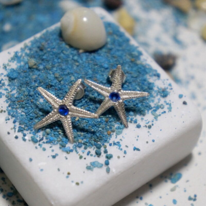 Starfish Earrings - Etsy