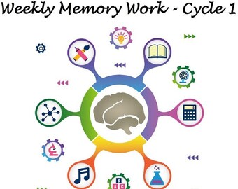 CC Weekly Memory Work Cycle 2 - Etsy
