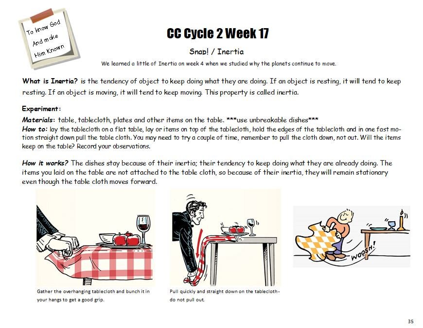 CC Weekly - Hands-on Science - Cycle 2 - Etsy