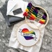 Pride Queer AF PDF Pattern, Embroidery, Learn to Embroider, Rainbow ...