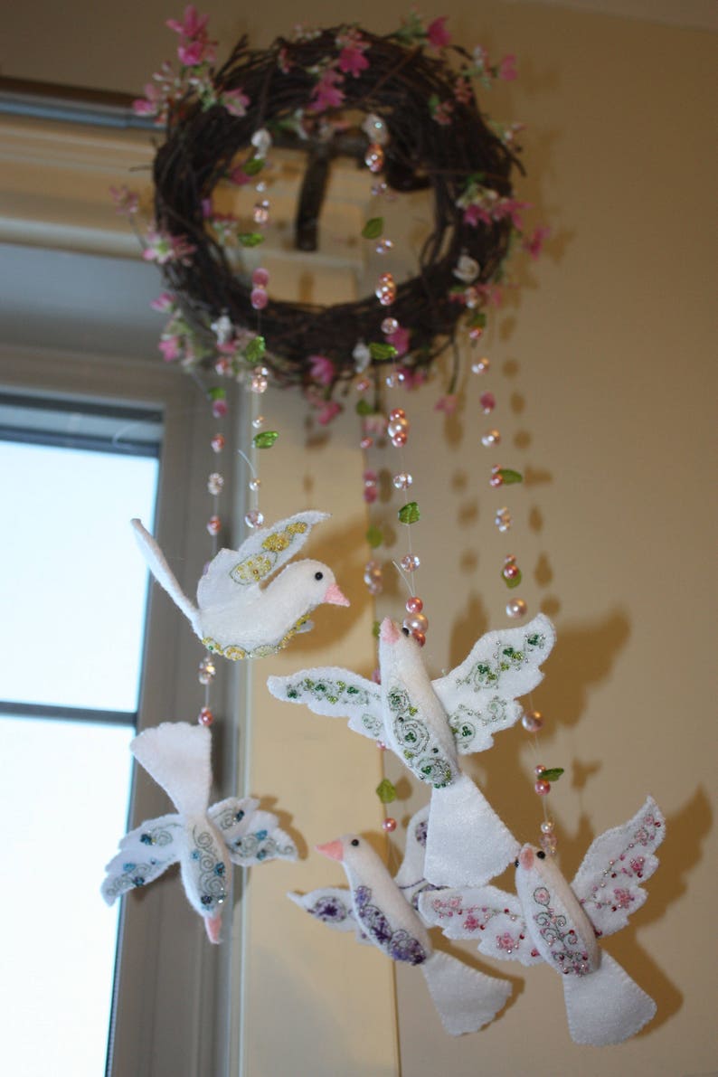 Flying Bird Mobile Pattern - Etsy