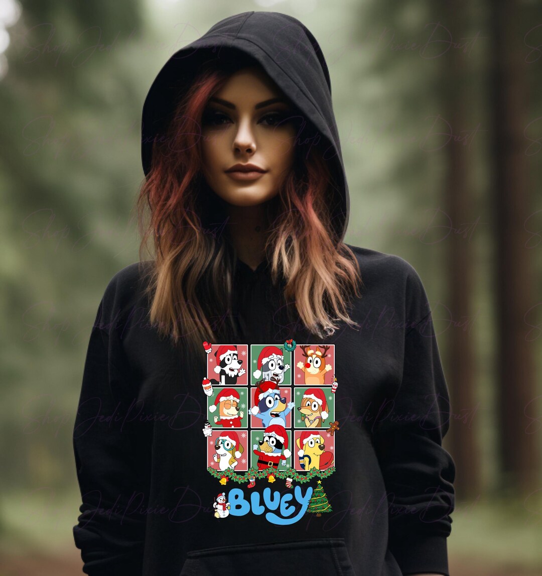 Bluey Grid Christmas - Etsy