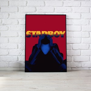 Printable Digital Starboy Wall Art - Etsy
