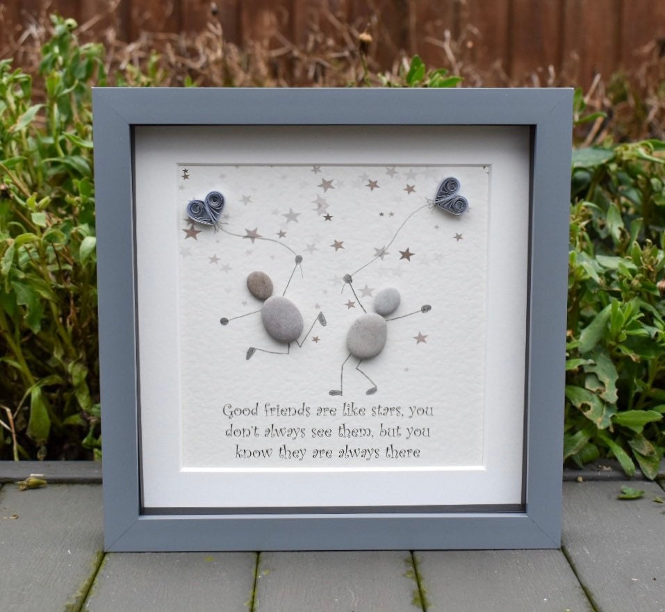 Good Friends Are Like Stars, Best Friends Gift, Friendship Gift ...