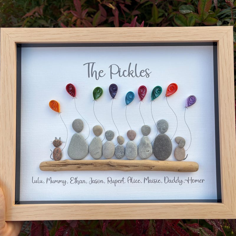 Pebble Art Balloon - Etsy
