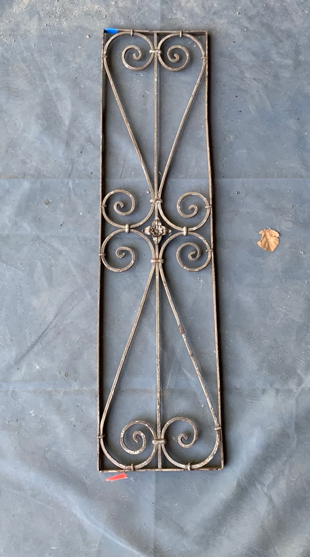Antique German Wrought Iron Window Treatment (427) - Etsy