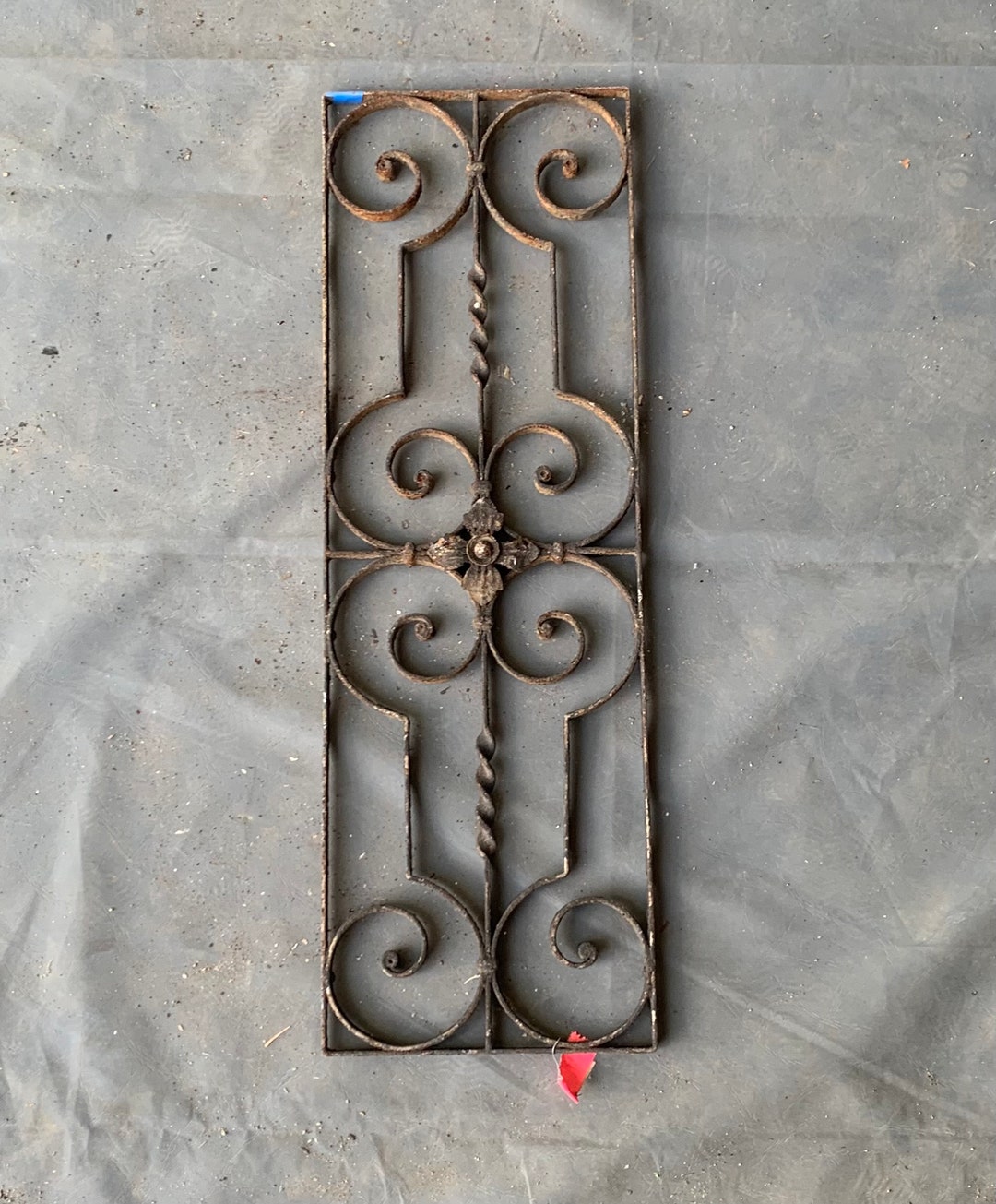 Antique German Wrought Iron Window Treatment (437) - Etsy