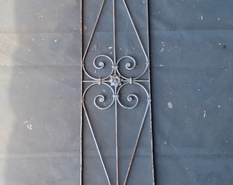 Antique German Wrought Iron Window Treatment #400 - Etsy