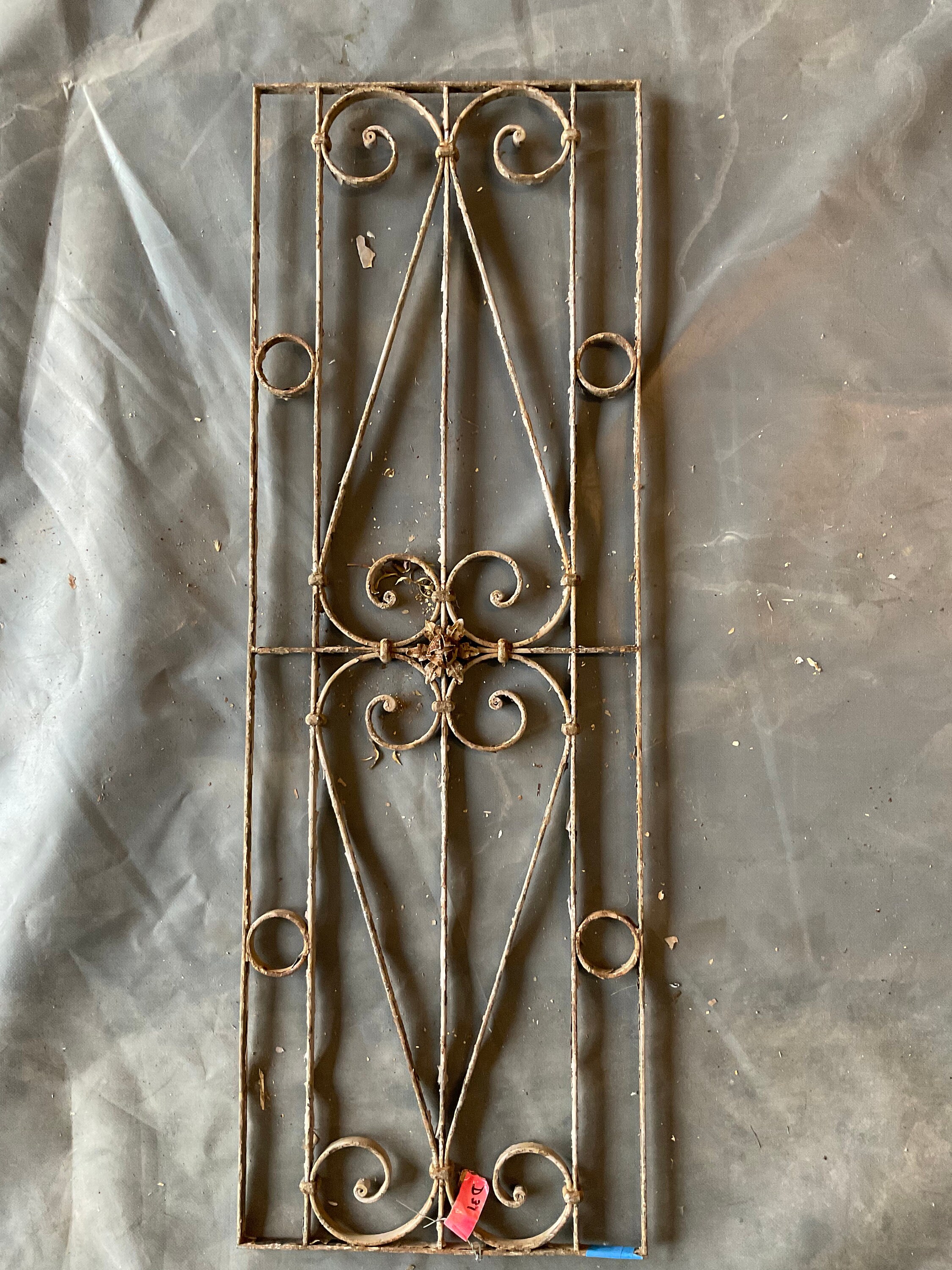 Antique German Wrought Iron Window Treatment #413 - Etsy