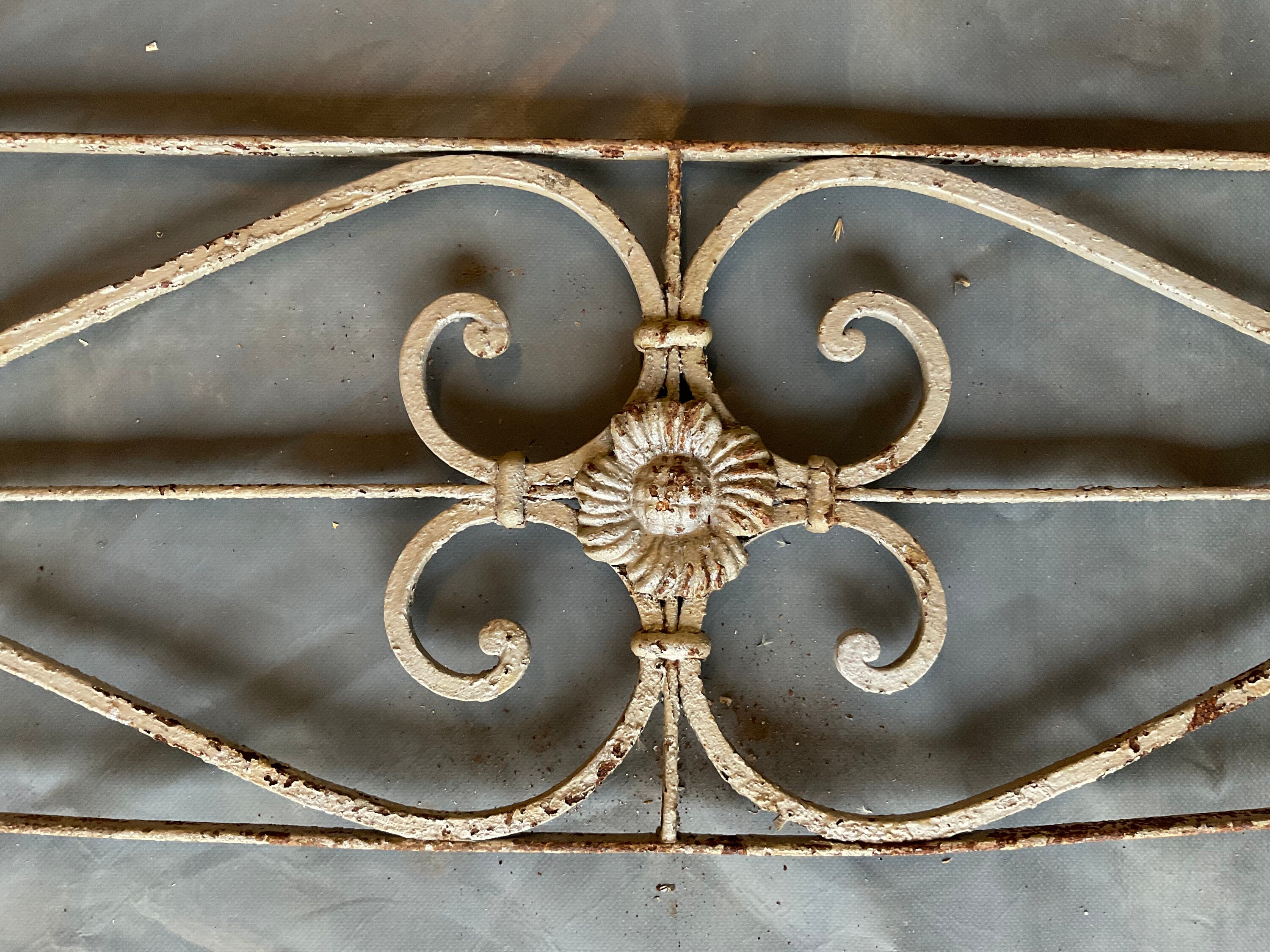 Antique German Wrought Iron Window Treatment #407 - Etsy