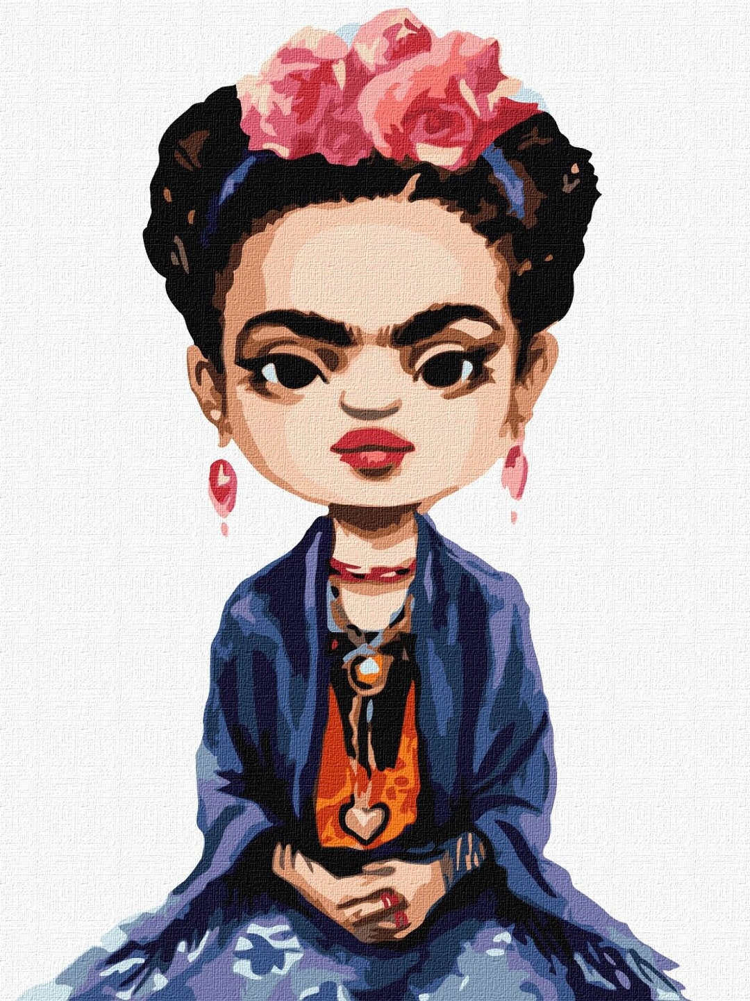 Paint by Numbers Frida Kahlo Diy Painting on Canvas Paint by - Etsy
