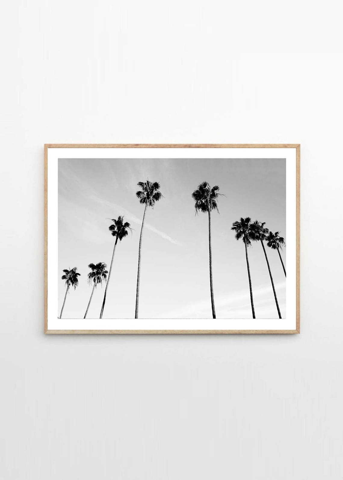 Palm Tree Print Tropical Decor Plant Print Printable Art | Etsy