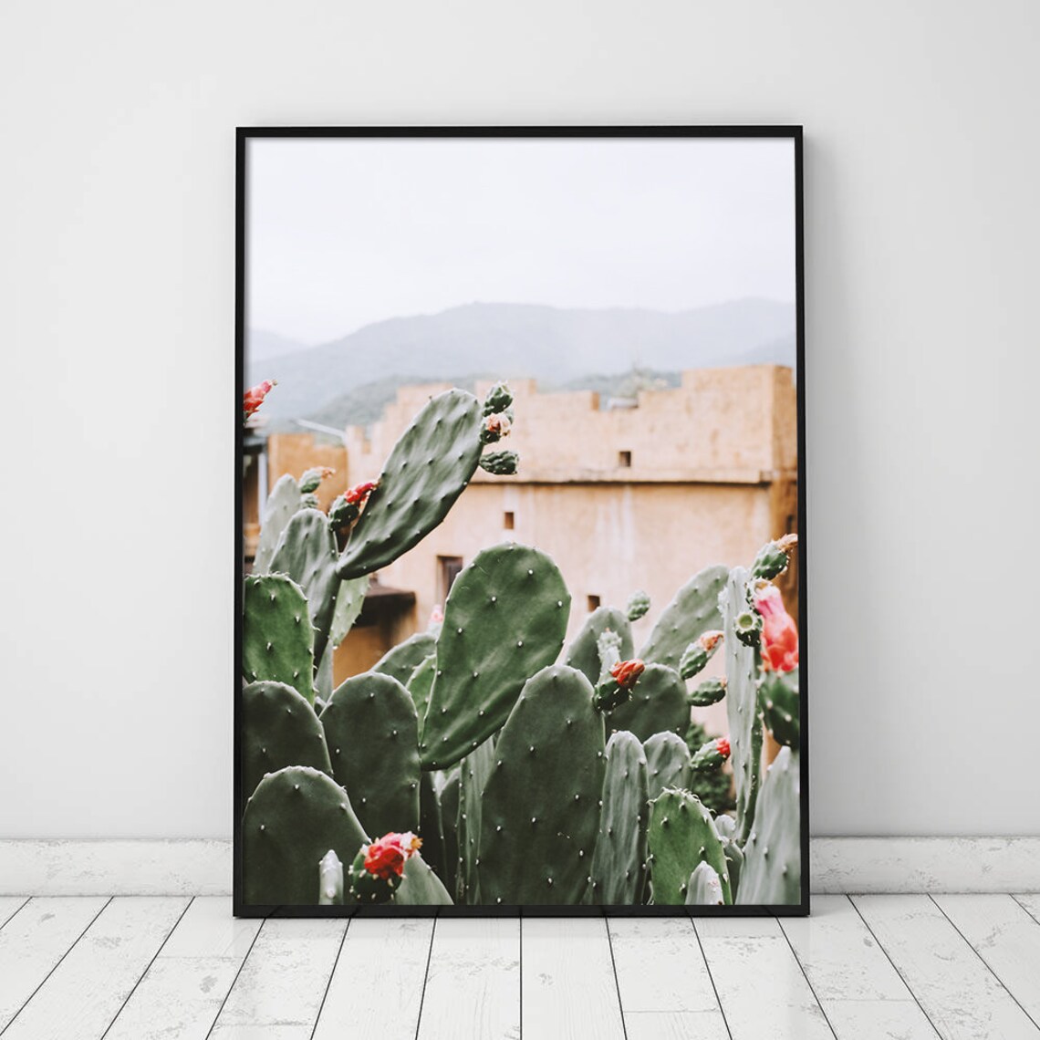 Cactus Printable Poster Botanical Print Succulent Print - Etsy