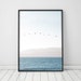 Ocean Poster,ocean Wall Art,pastel Print,minimalist,print,beach and ...
