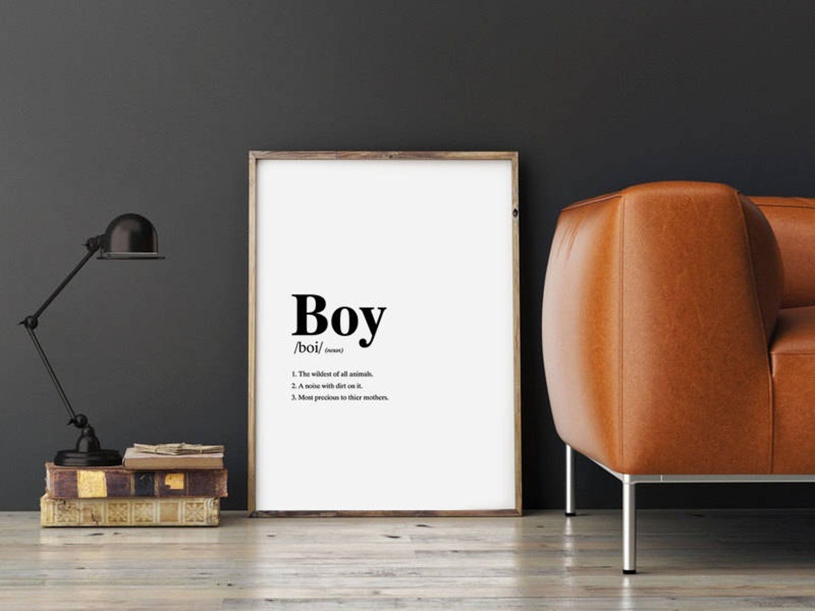 Boy Definition Print Definition Print Quote Print Wall - Etsy