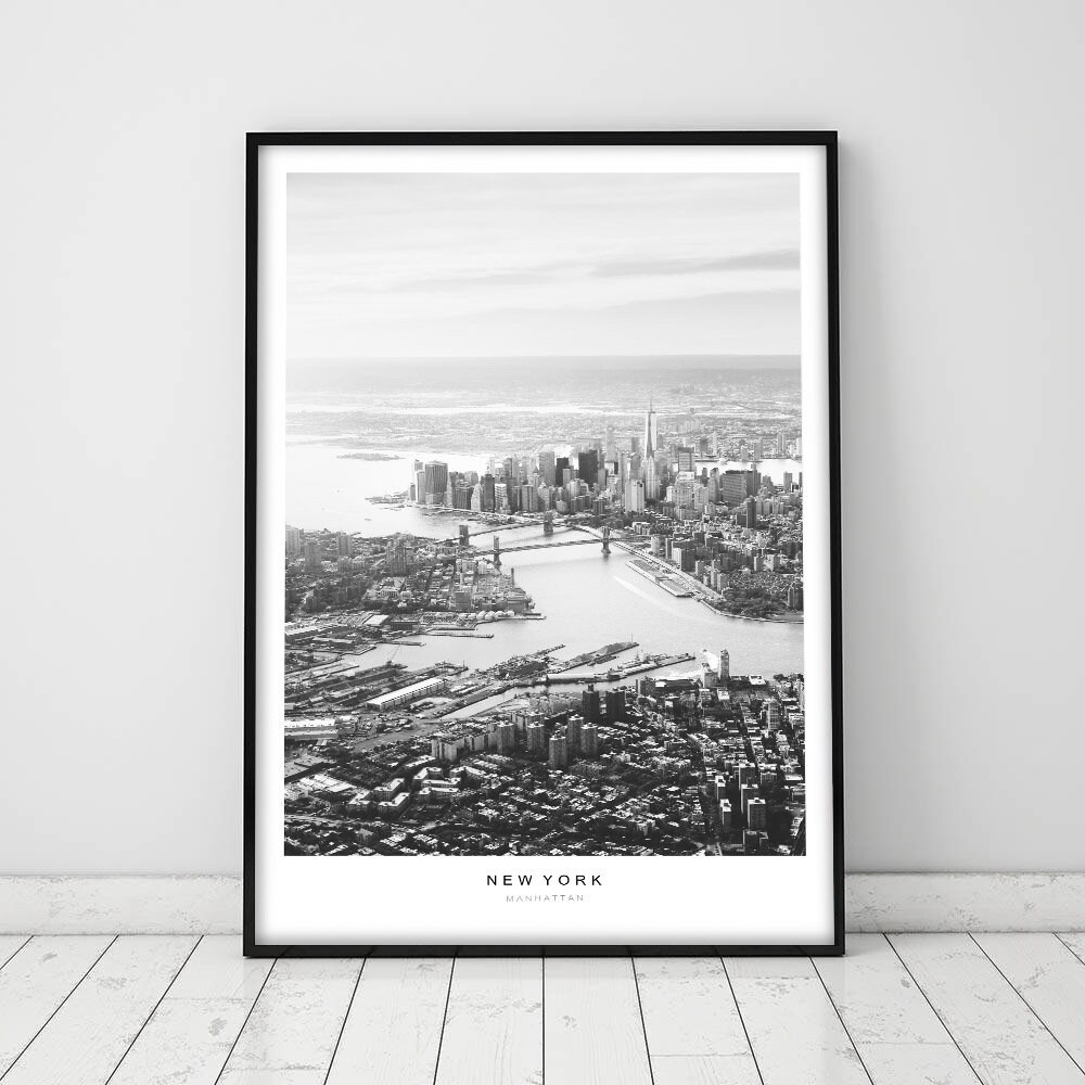 New York Poster Manhattan Art Prints Printable Wall Art | Etsy