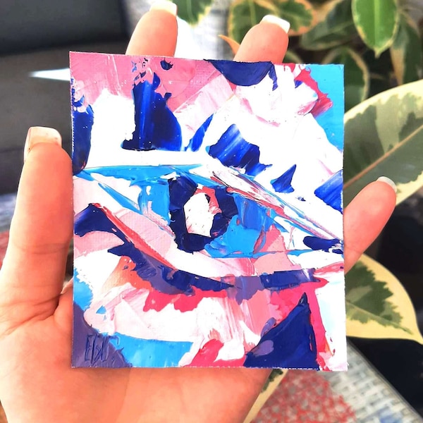 Eye Portrait Painting - Etsy