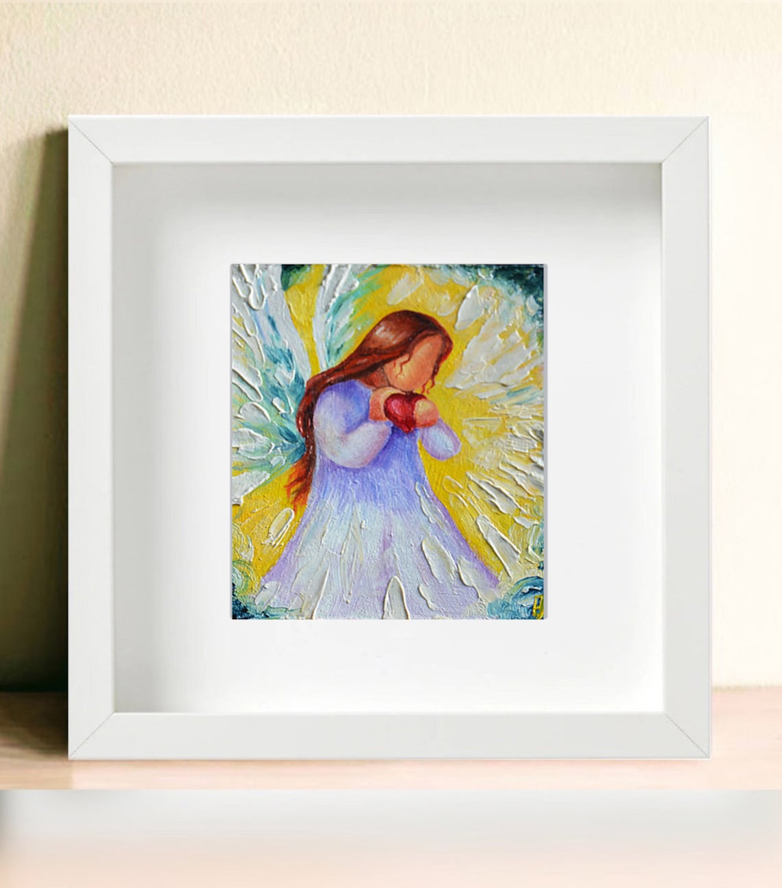 Angel Painting Angels Art Original Oil Painting Angel With - Etsy