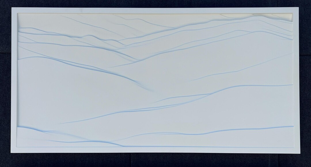 Blue Ridge Mountains Bas-relief - Etsy