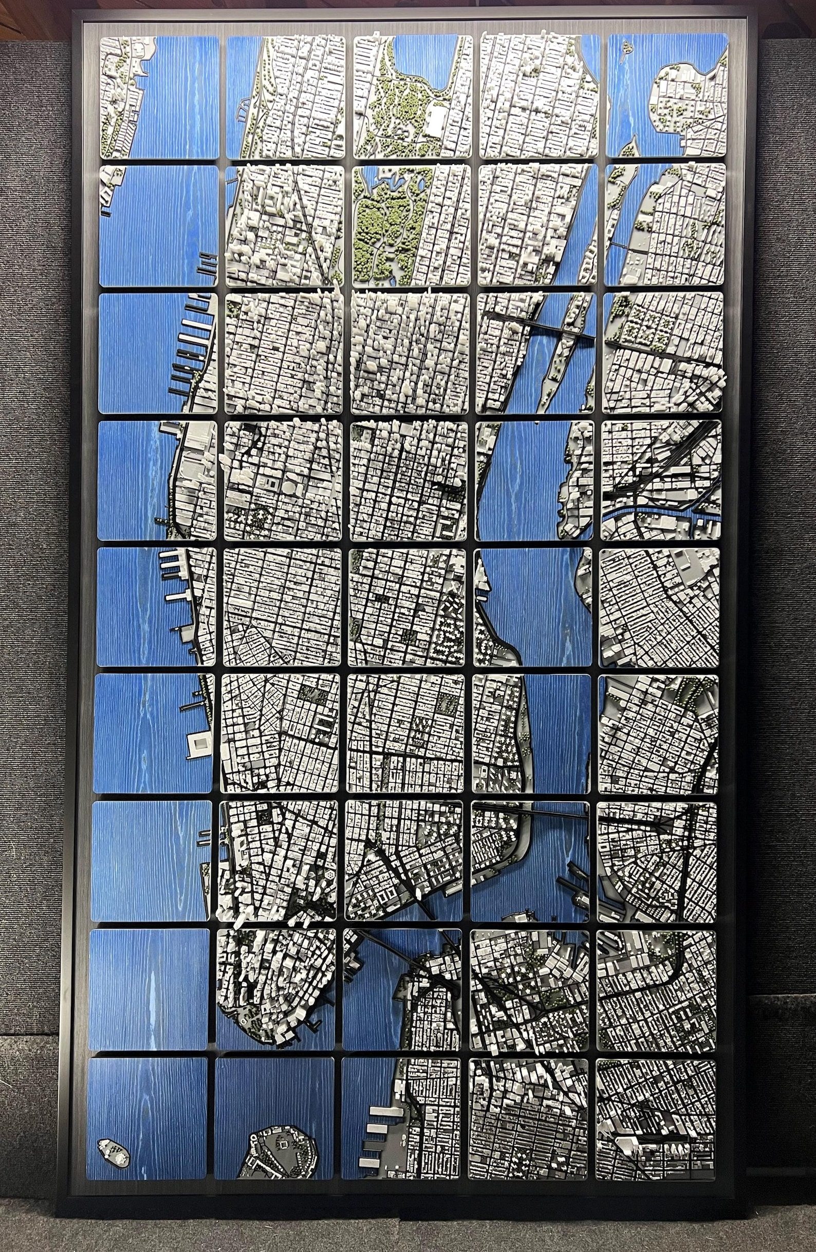 New York City 3d-printed Map - Etsy