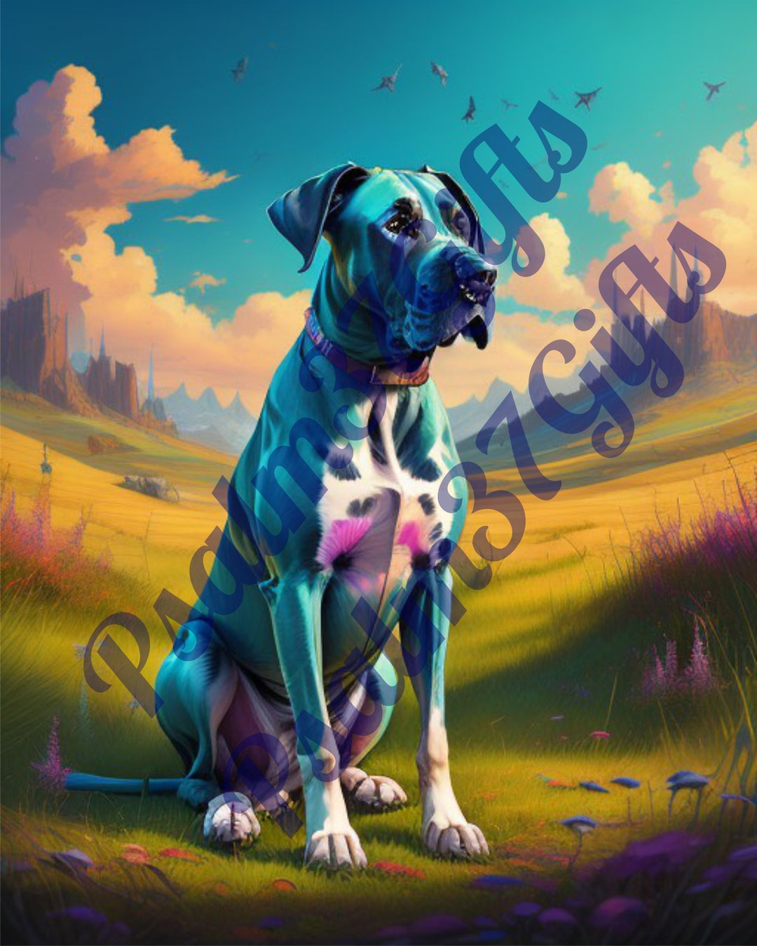 Great Dane Graphic PDF Jpeg PNG Sublimation Digital Instant Download ...