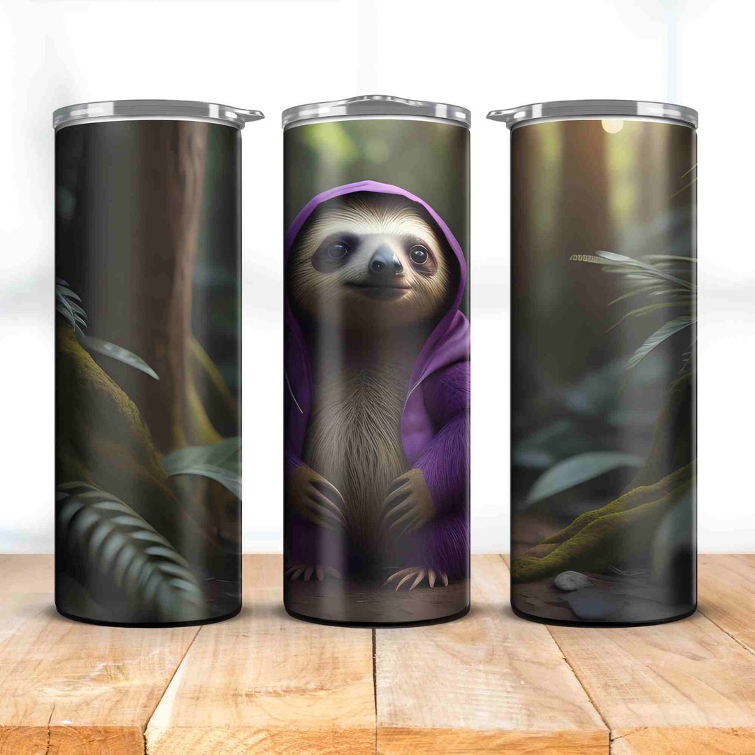 3D Baby Sloth Png Premium Graphics Printable Art 600 DPI Hyper ...