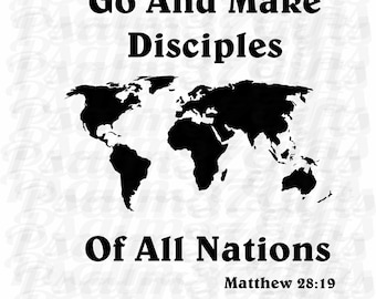 Matthew 28 19 - Etsy