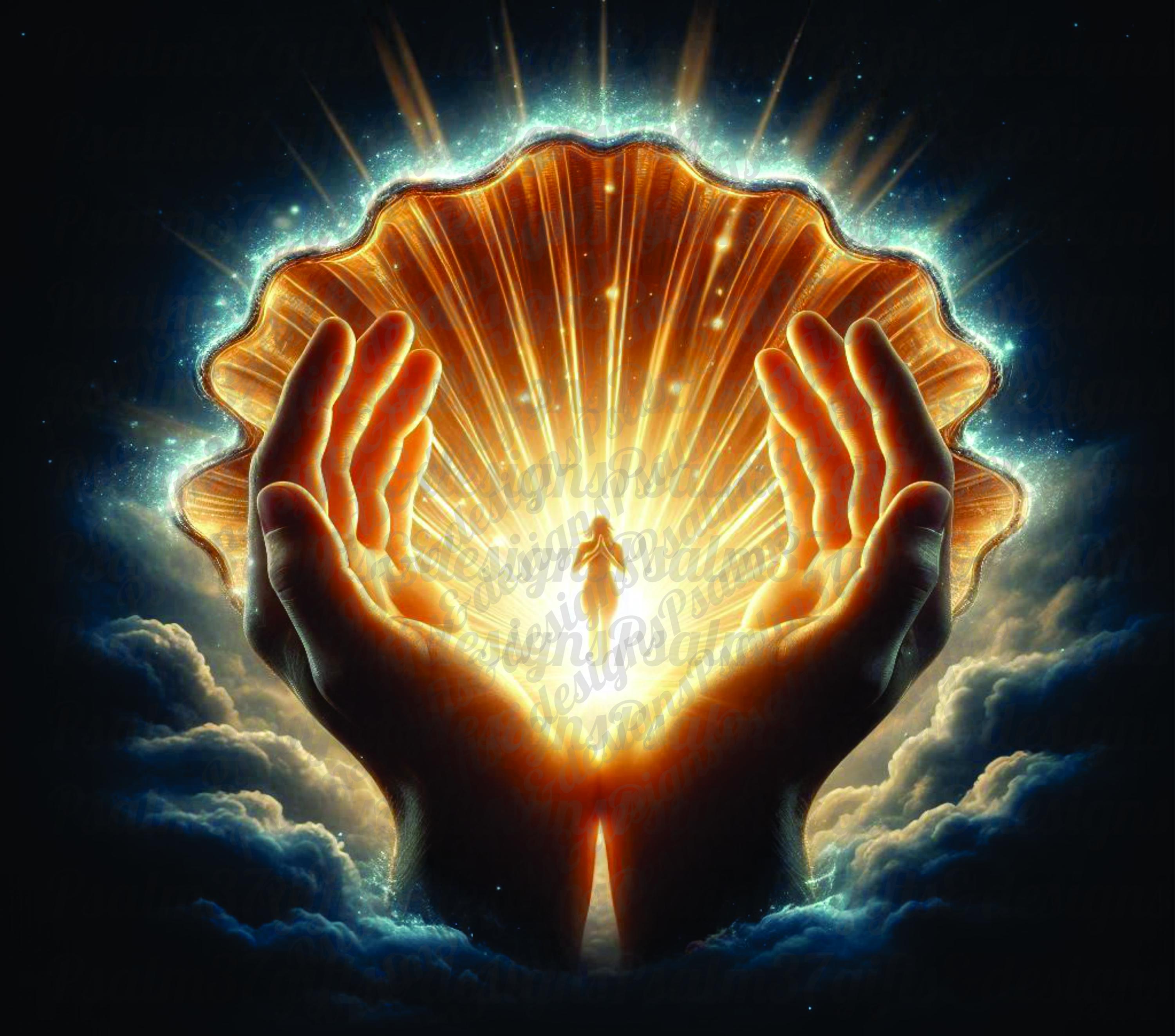 Prophetic Art Woman Prayer Warrior Praying Hands God Holy Spirit ...