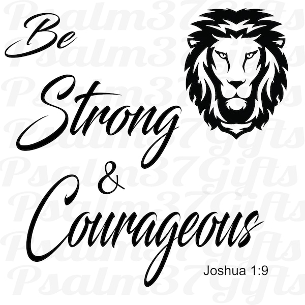 Joshua 1 9 Svg - Etsy