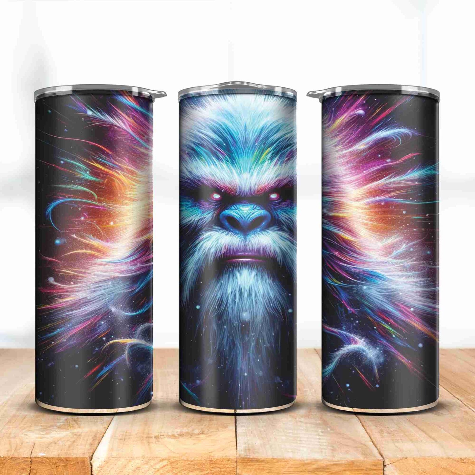 Yeti Sasquatch Big Foot Png Jpg Pdf Monster Starburst Effect ...